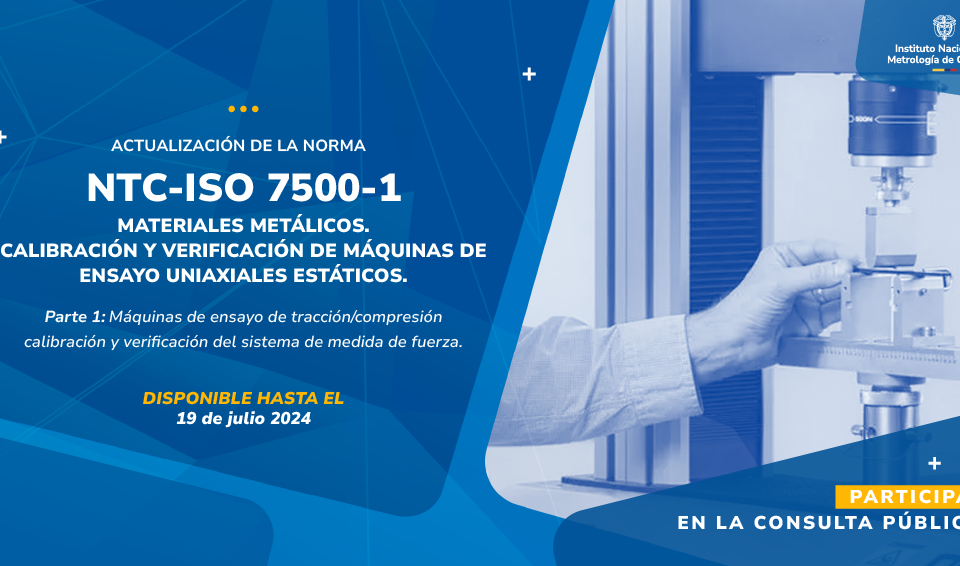 8. NTC ISO 7500 1 960x566 - Instituto Nacional de Metrología - INM