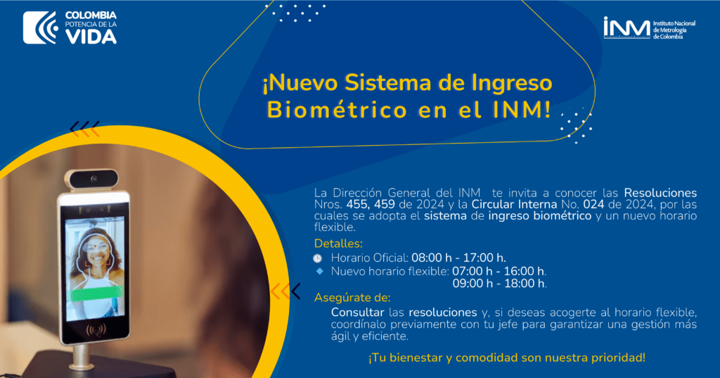 ¡Nuevo Sistema de Ingreso Biométrico en el INM! - Instituto Nacional de ...